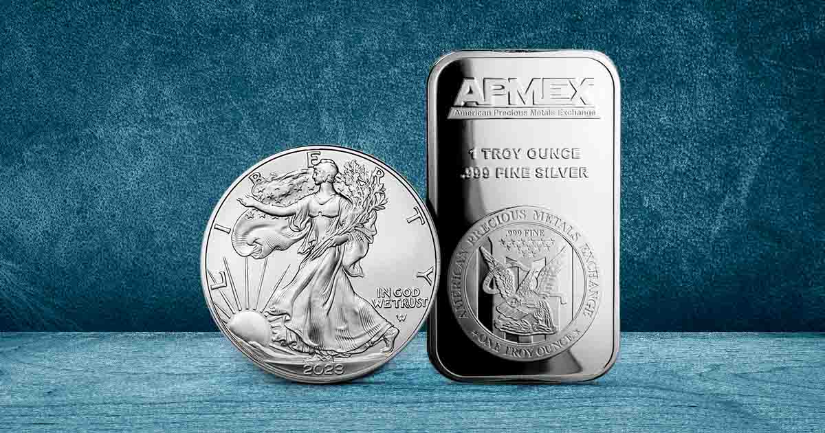 What is a Better Investment, Silver Coins or Silver Bars? - APMEX