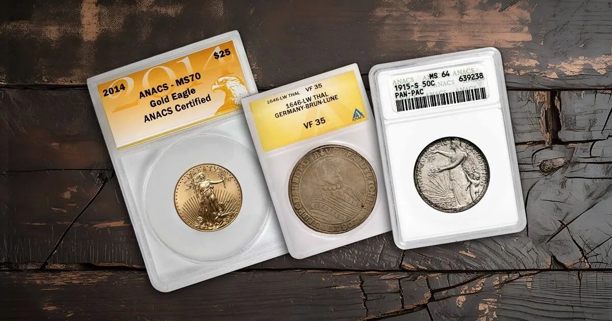 What Is ANACS Coin Grading? - APMEX