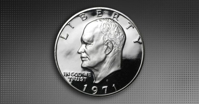 Is the Eisenhower Dollar 40% Silver or Silver Clad? - APMEX