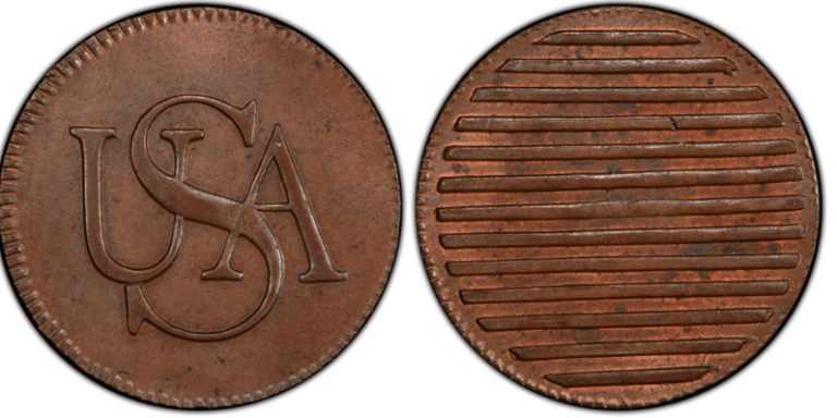 Bar Copper Cent – 1785 - APMEX