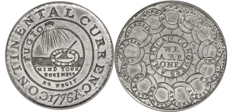 1776 Continental Currency Dollar - APMEX