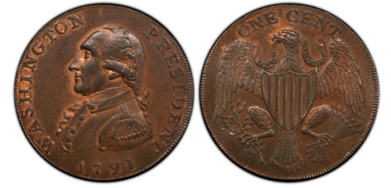 Washington Cent -1791 - APMEX