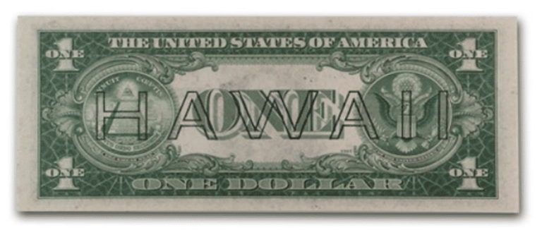 Hawaii Overprint Notes – Why Almost None Are Left | APMEX