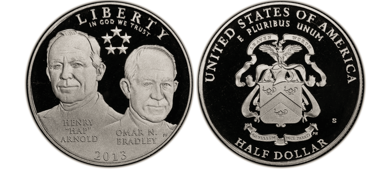 2013 Five Star Generals Commemorative Coin Values