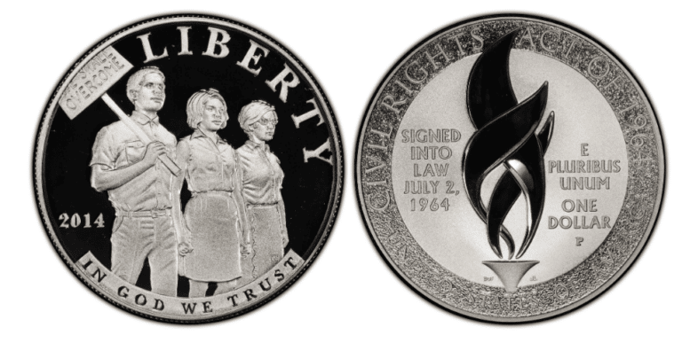 Intro to the Civil Rights Act of 1964 Commemorative Coin