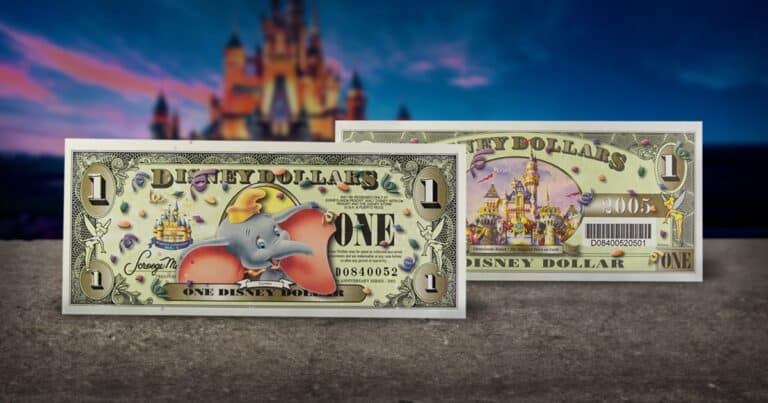 What are Disney Dollars? | Designs by Year