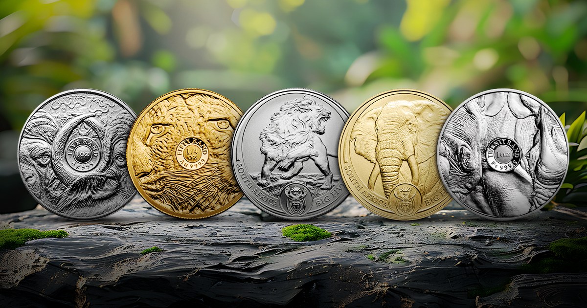 What Are the South African Big Five Coins? - APMEX